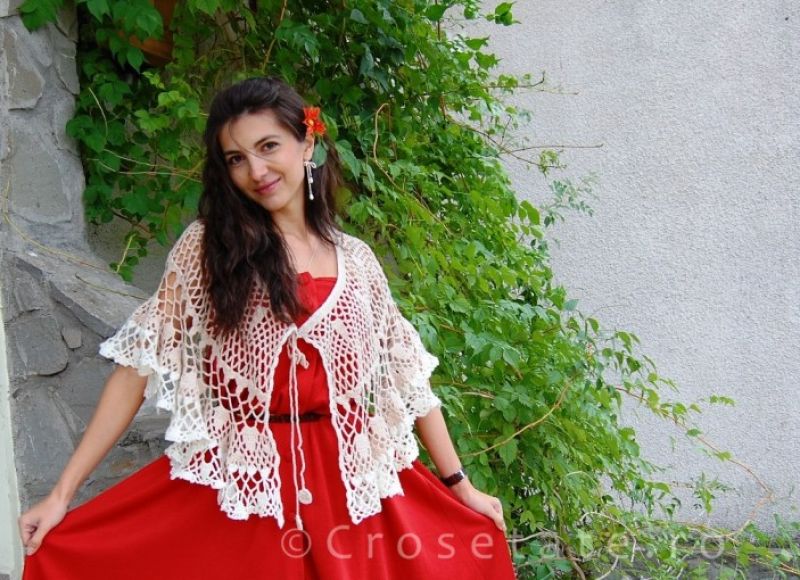 Sal fluture crosetat - Crosetate | Crafty