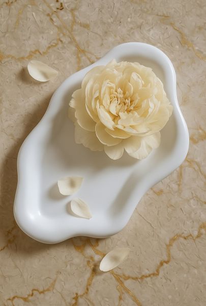 Wavy tray - Suport din praf ceramic - MaisonNature | Crafty