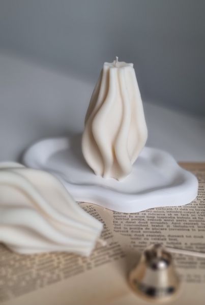 Wavy tray - Suport din praf ceramic - MaisonNature | Crafty