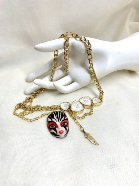 colier cu pandnativ -cadouri femei - anyros | Crafty