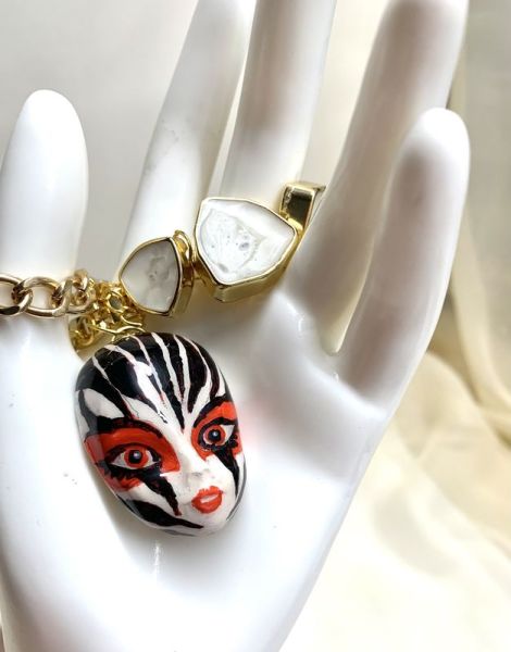 colier cu pandnativ -cadouri femei - anyros | Crafty