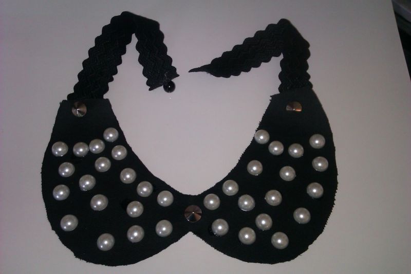 Guler detasabil cu perle - gratzi | Crafty